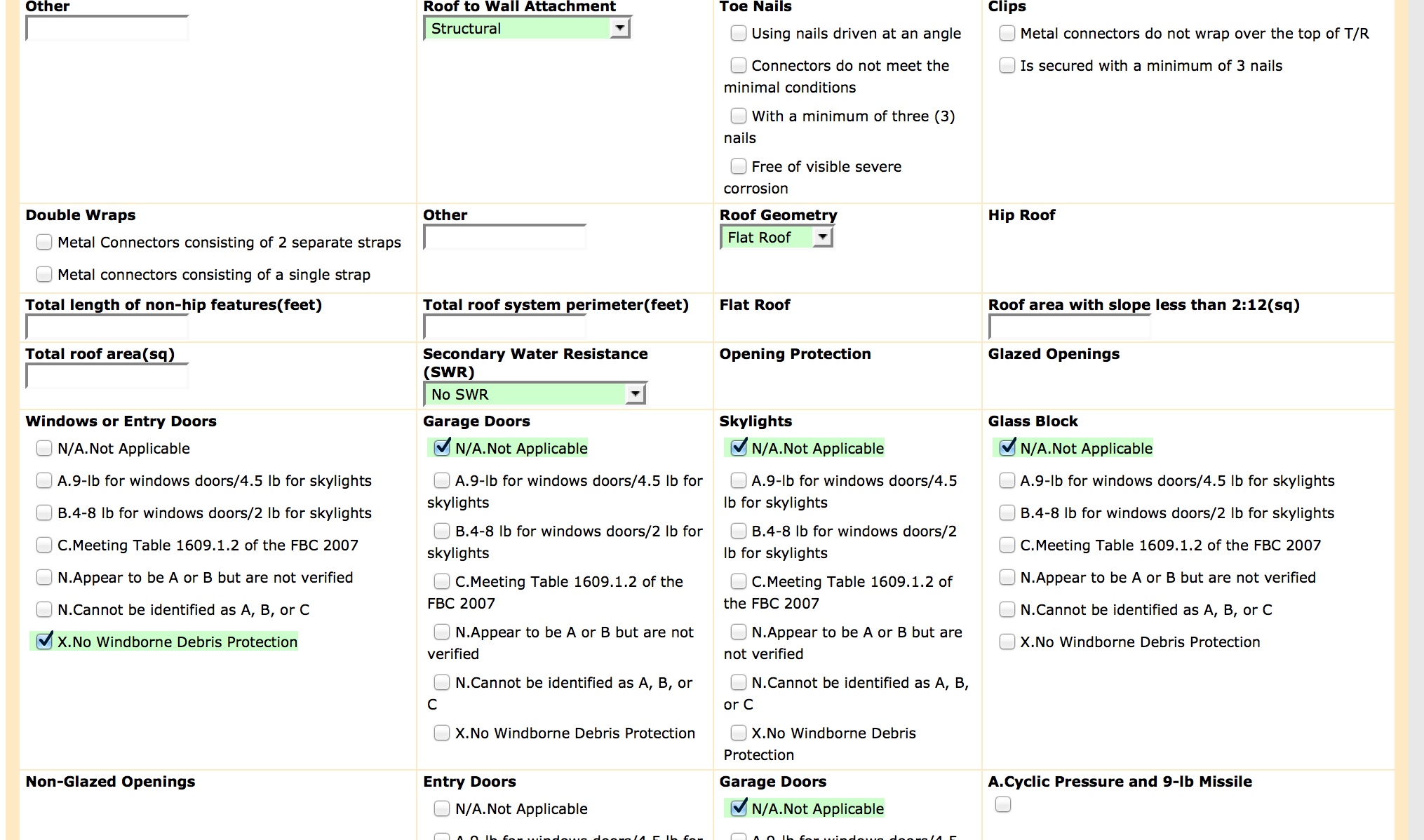 EZinspections: sample inspection forms, inspection checklists and ...