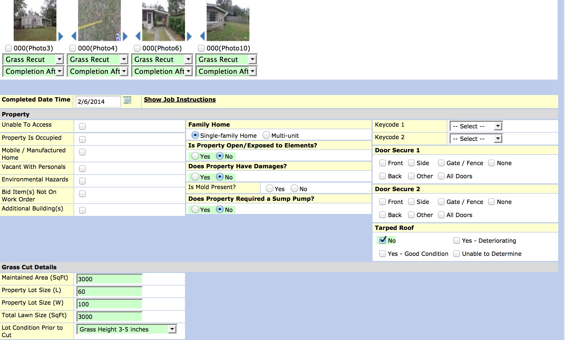 EZinspections: sample inspection forms, inspection checklists and ...