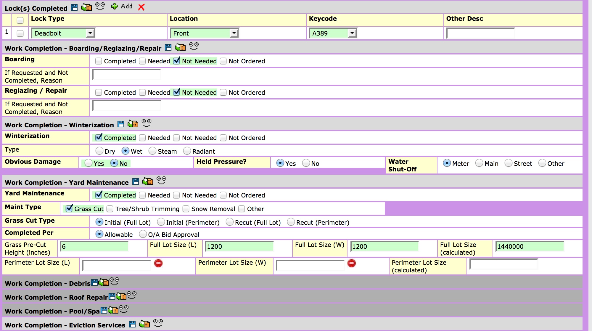 Reo Property Preservation Checklist Clipart